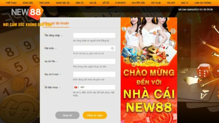 NEW88 – LINK ĐĂNG KÝ VÀ ĐĂNG NHẬP NEW88 CHÍNH THỨC